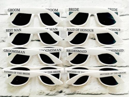 Sunglasses As Wedding Favors