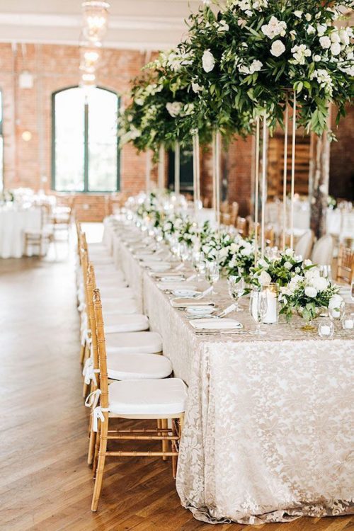 Lace Wedding Tablecloths & Table Runners | SouthBound Bride
