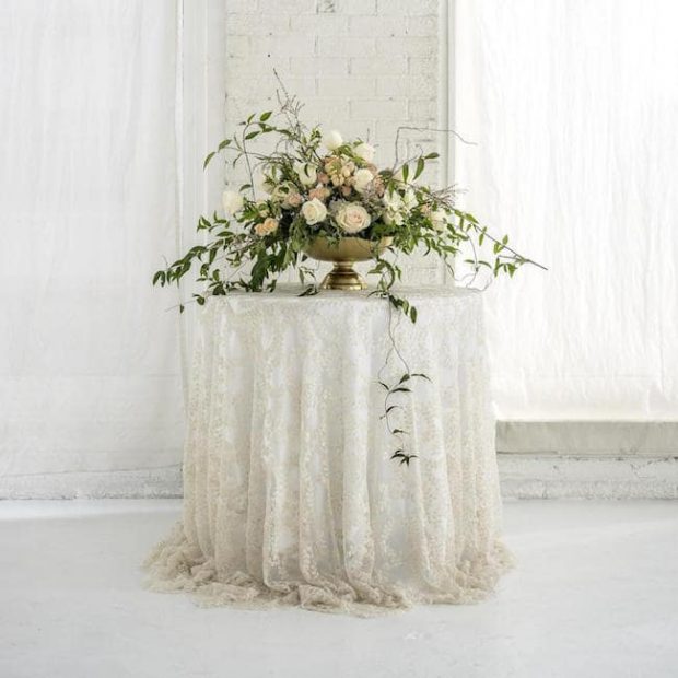 Lace Wedding Tablecloths & Table Runners | SouthBound Bride