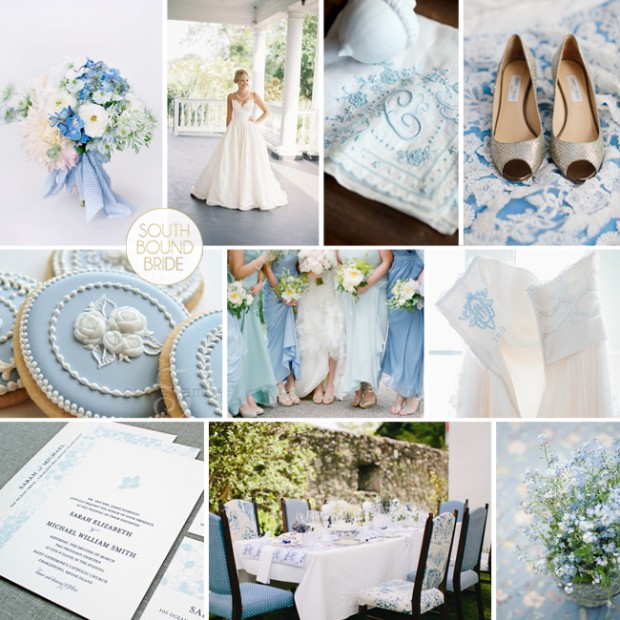 Inspiration Board: Wedgwood & Wildflower