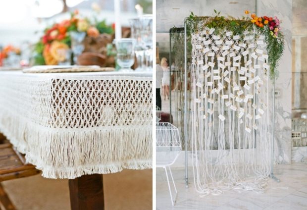 Yarn, String & Macrame Wedding Ideas