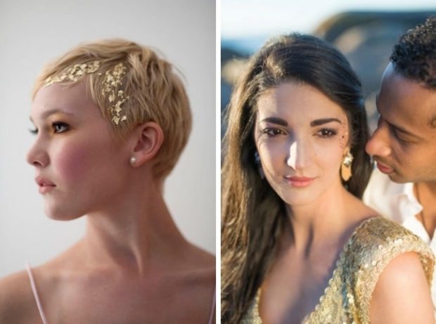 Gold Leaf & Gold Foil Wedding Ideas | SouthBound Bride