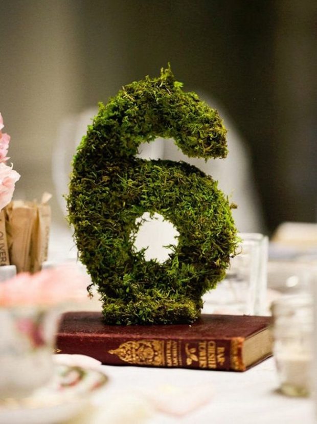 15 DIY Wedding Table Numbers | SouthBound Bride