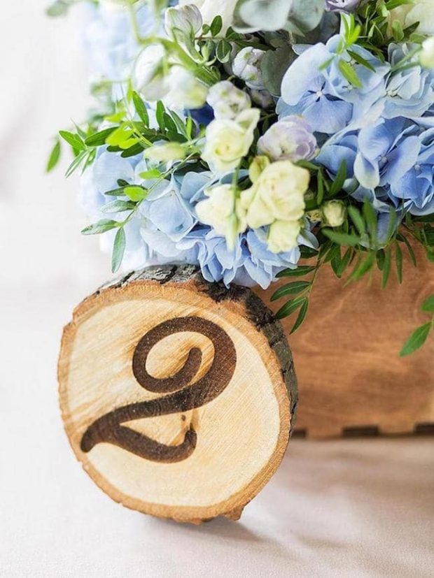 15 DIY Wedding Table Numbers | SouthBound Bride