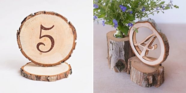 15 DIY Wedding Table Numbers | SouthBound Bride
