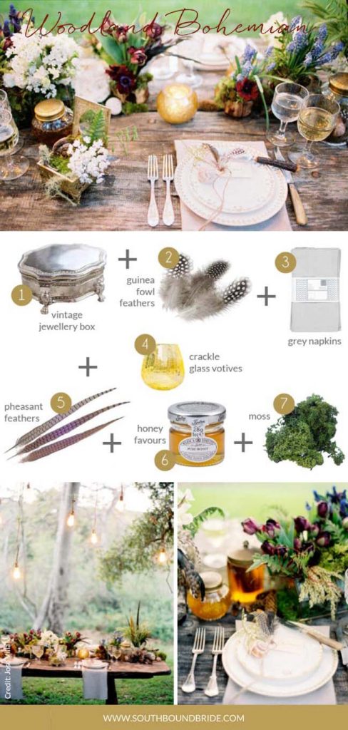 How to Style a Boho Wedding Tablescape | SouthBound Bride