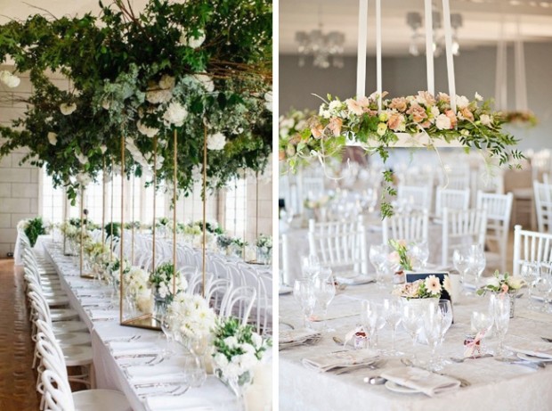 20 Hanging Centrepieces for Weddings | SouthBound Bride