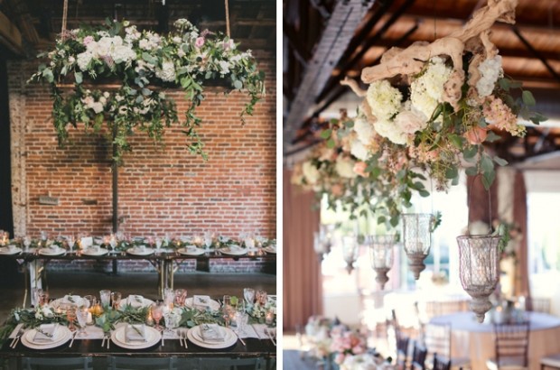 20 Hanging Centrepieces for Weddings | SouthBound Bride
