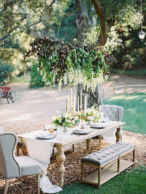 20 Hanging Centrepieces for Weddings | SouthBound Bride