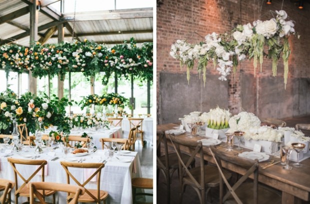 20 Hanging Centrepieces for Weddings | SouthBound Bride