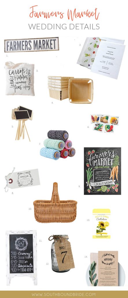 Inspiration Board: Farm & Field | SouthBound Bride