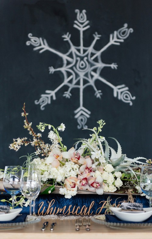 Enchanted Frost Winter Wedding Inspiration by Debbie Lourens & Blank ...