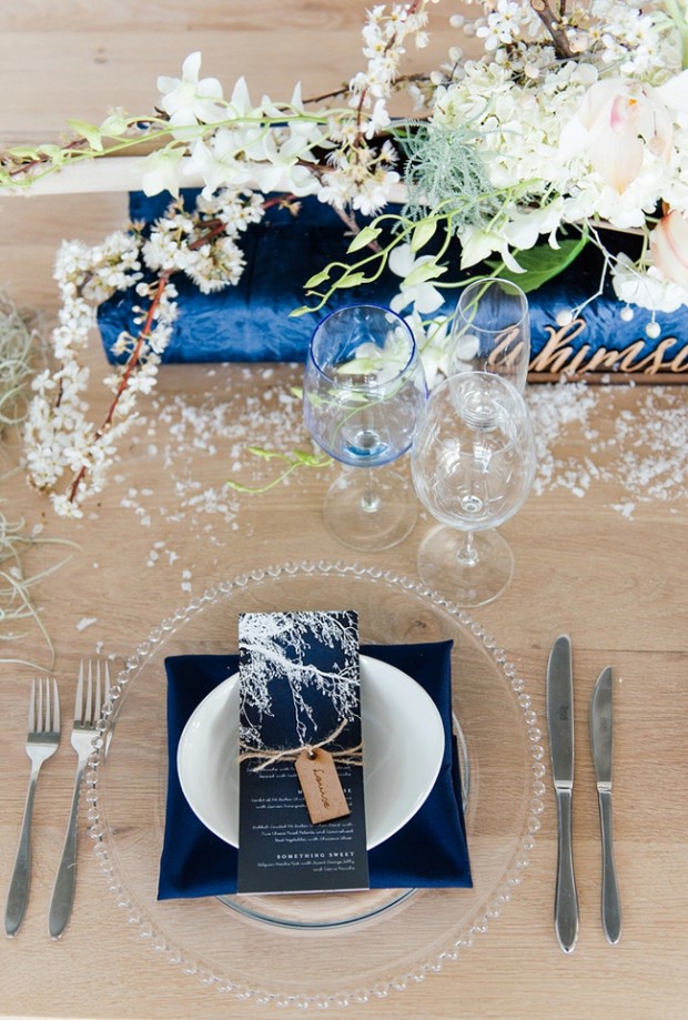 Enchanted Frost Winter Wedding Inspiration by Debbie Lourens & Blank ...