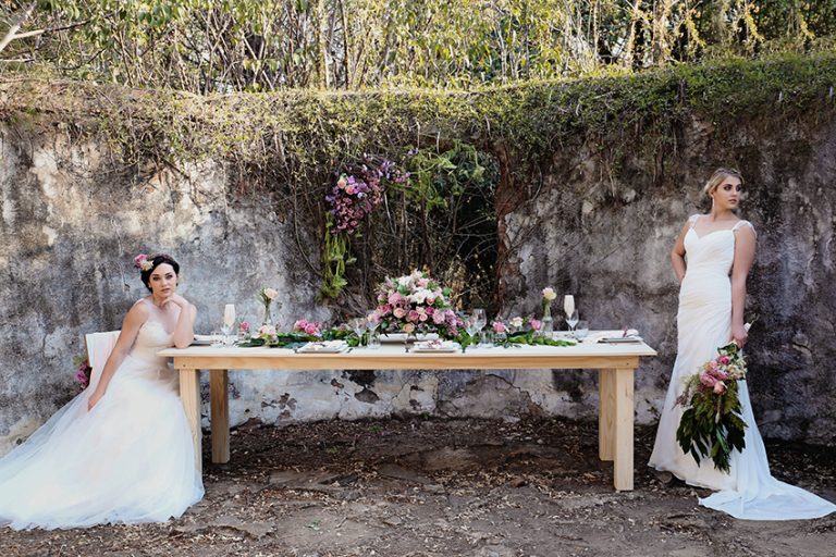 Beauty in Ruins Wedding Inspiration | SouthBound Bride
