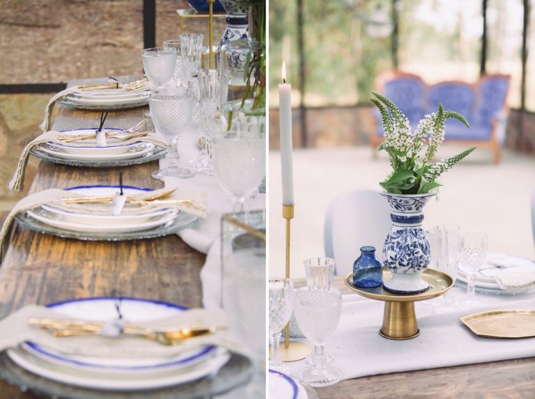 Indigo & Grey Rustic Wedding Inspiration | SouthBound Bride