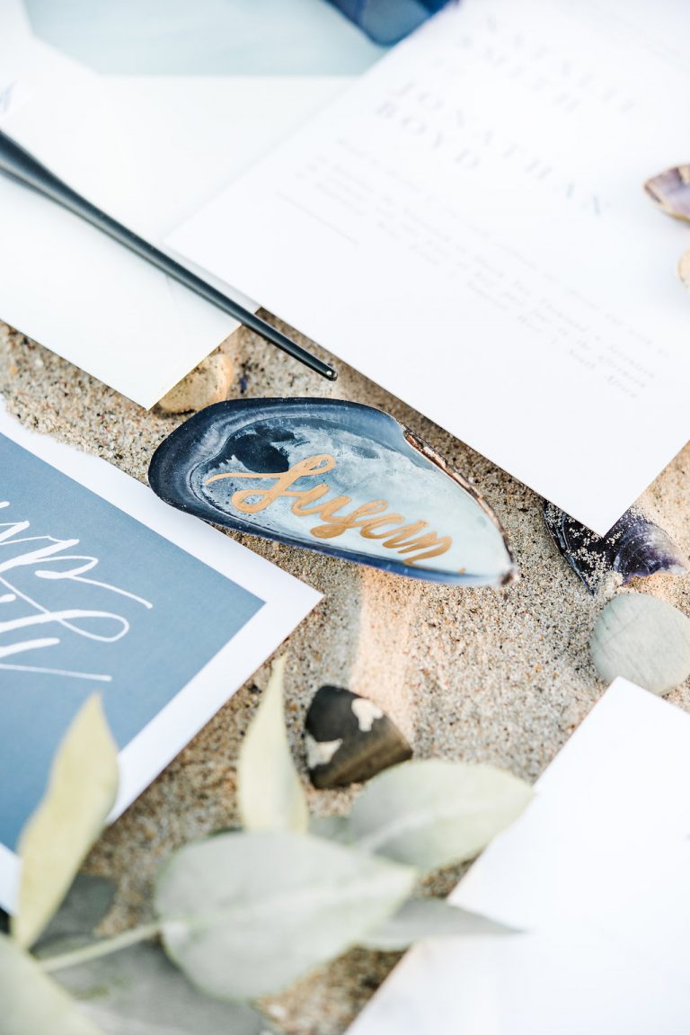 Washed Up Beach Wedding Inspiration | SouthBound Bride