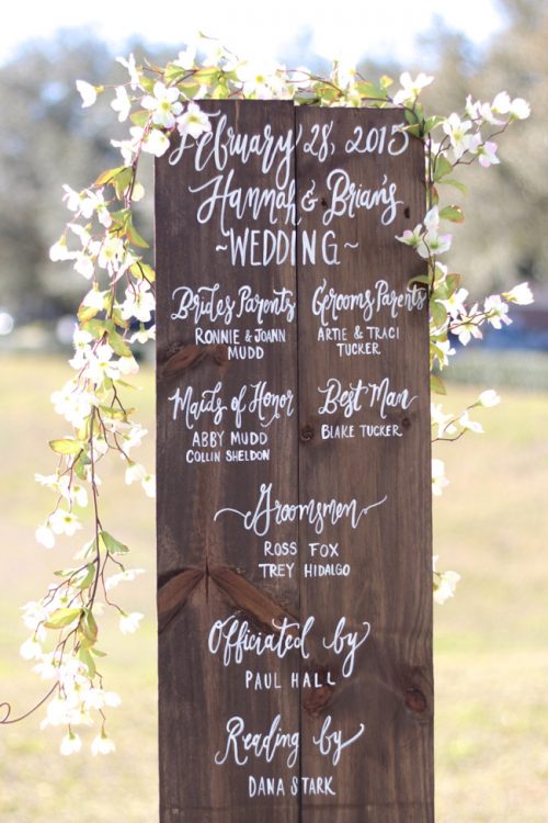 20 Rustic Wood Wedding Signs | SouthBound Bride
