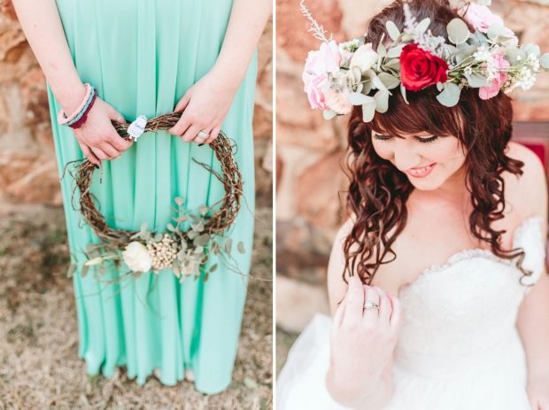 Rustic Rose Gold Wedding by Aline Photography | SouthBound Bride