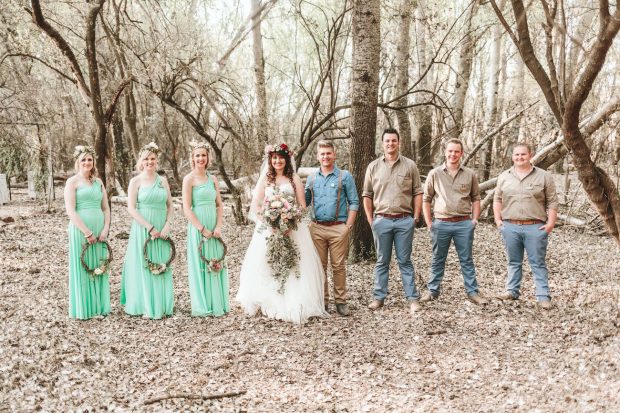 Rustic Rose Gold Wedding by Aline Photography | SouthBound Bride