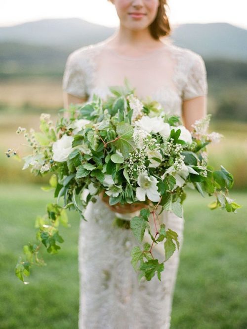 20 Gorgeous Greenery Wedding Bouquets | SouthBound Bride