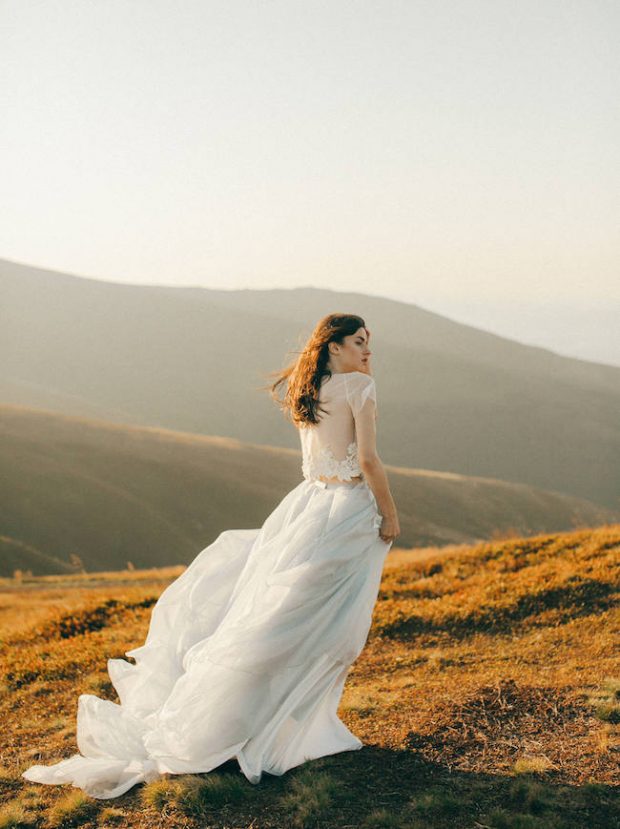 20 Beautiful Bridal Separates from Etsy | SouthBound Bride