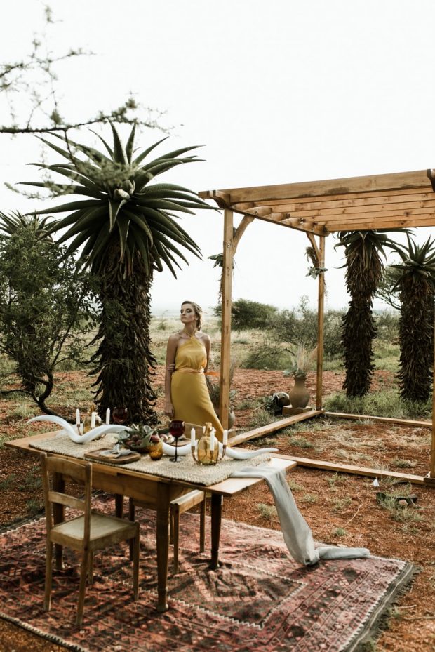 Boho Desert Wedding Inspiration by Natalie Loots Photography ...